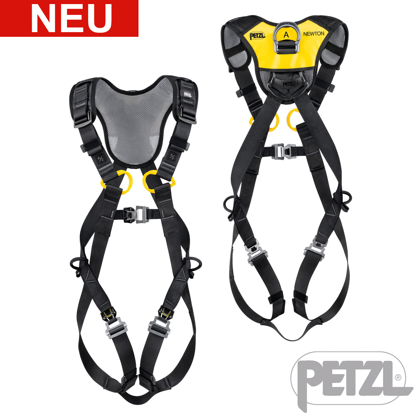 Petzl® NEWTON FAST europäische Ausführung – Fallschutz Absturzsicherung DE